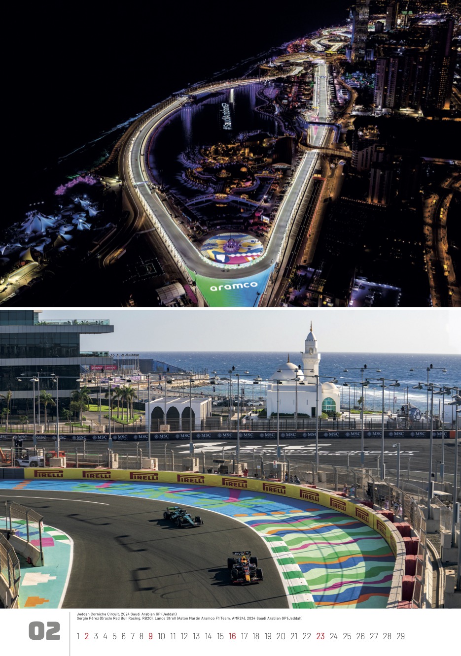 Nástenný kalendár F1 2025: Kráľovná motoršportu (Martin Trenkler ...