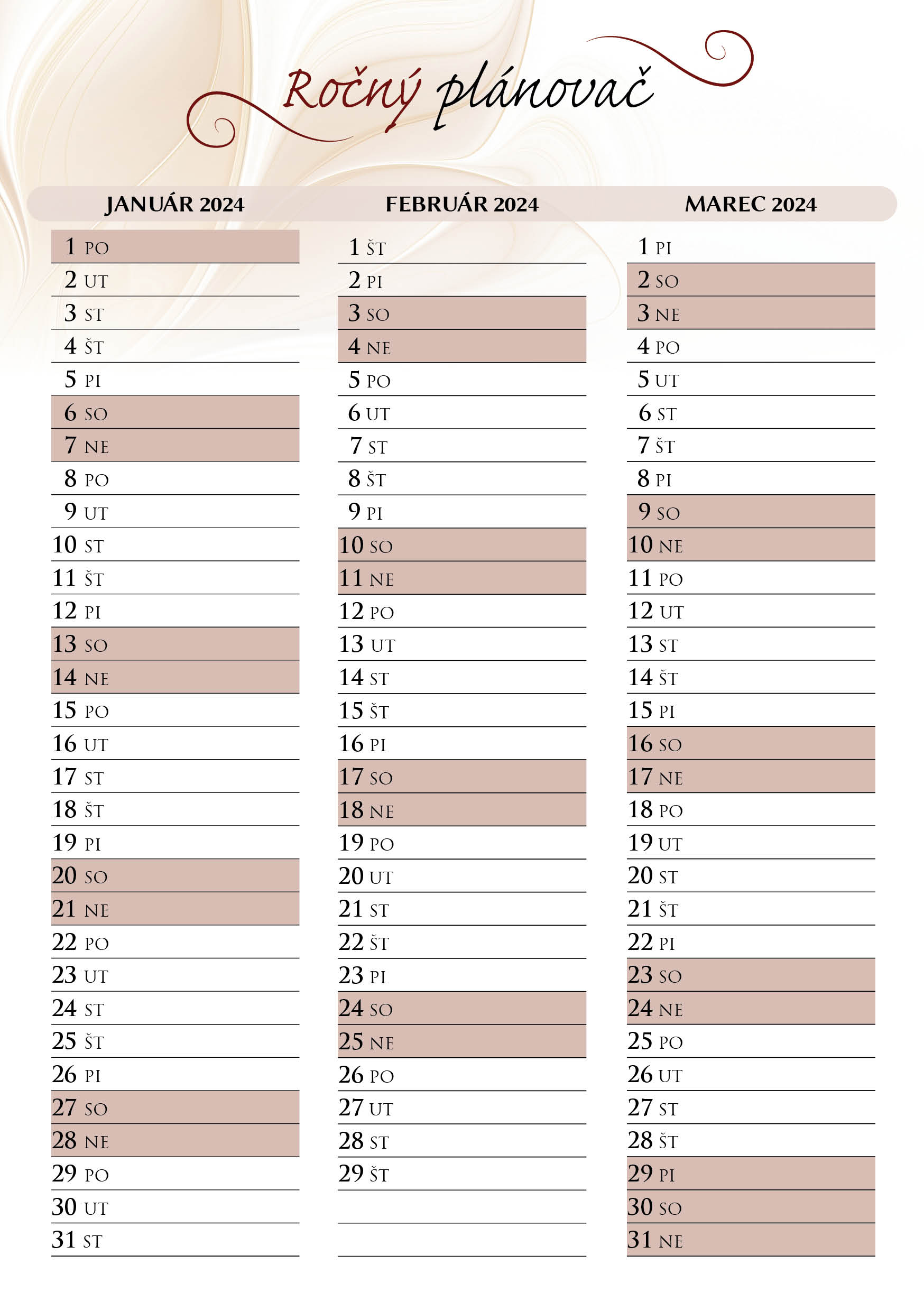 Srdce ženy 2024 | Doplnky z Panta Rhei