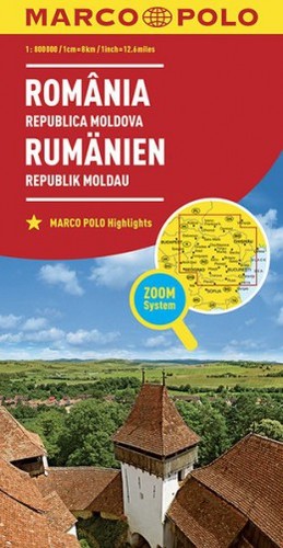 Rumunsko 1:800T/mapa (ZoomSystem) MD | Kniha z Panta Rhei