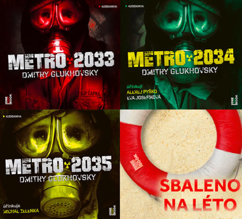Metro trilogie - komplet Metro 2033, Metro 2034, Metro 2035 ...