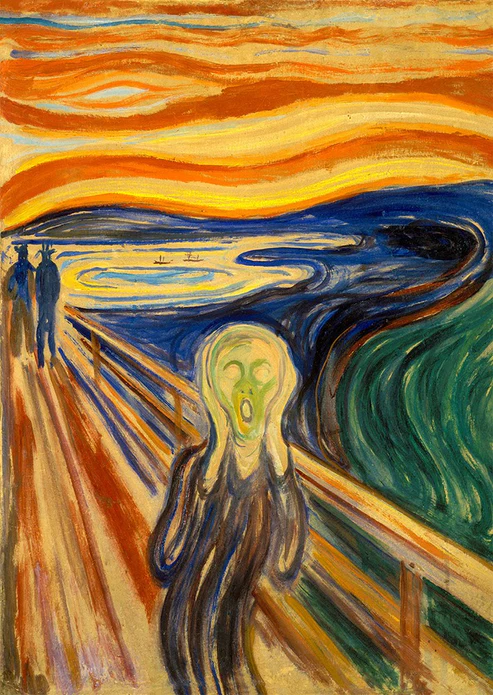 Puzzle Edvard Munch: The Scream 1000 Enjoy | Puzzle z Panta Rhei