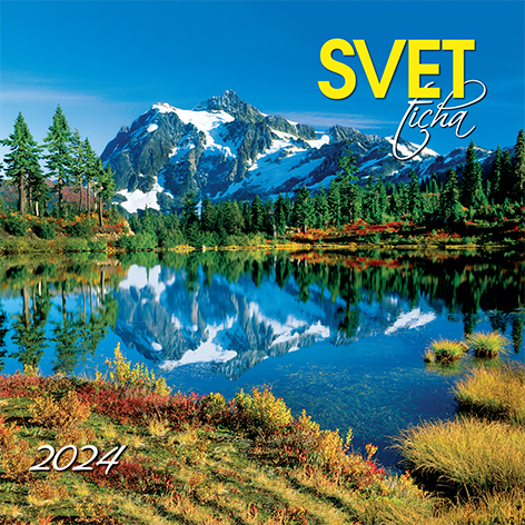 Nástenný kalendár Svet ticha 2024 | Doplnky z Panta Rhei