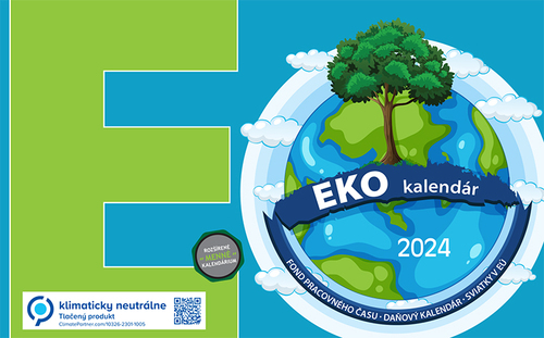 Stolový kalendár Eko stolový kalendár 2024 | Doplnky z Panta Rhei