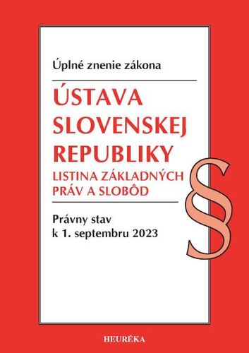 Ústava SR, Listina základných práv a slobôd. 9/2023 | Kniha z Panta Rhei