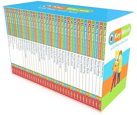 Key Words With Peter And Jane 36 Books Box Set | Kniha z Panta Rhei