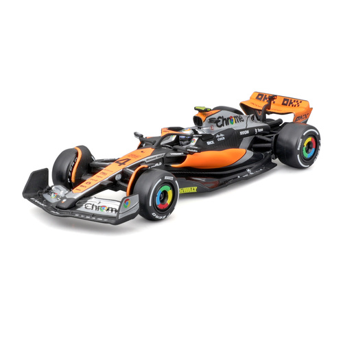 Bburago 1:43 RACE Formula F1 - McLaren F1 Team MCL60 (2023) 4 (Lando ...