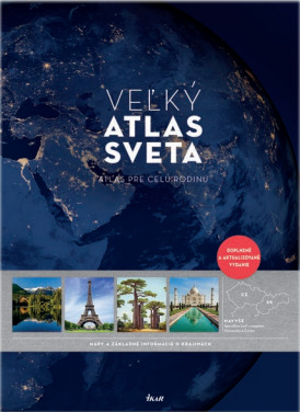 Veľký atlas sveta, 4. doplnené vydanie | Kniha z Panta Rhei