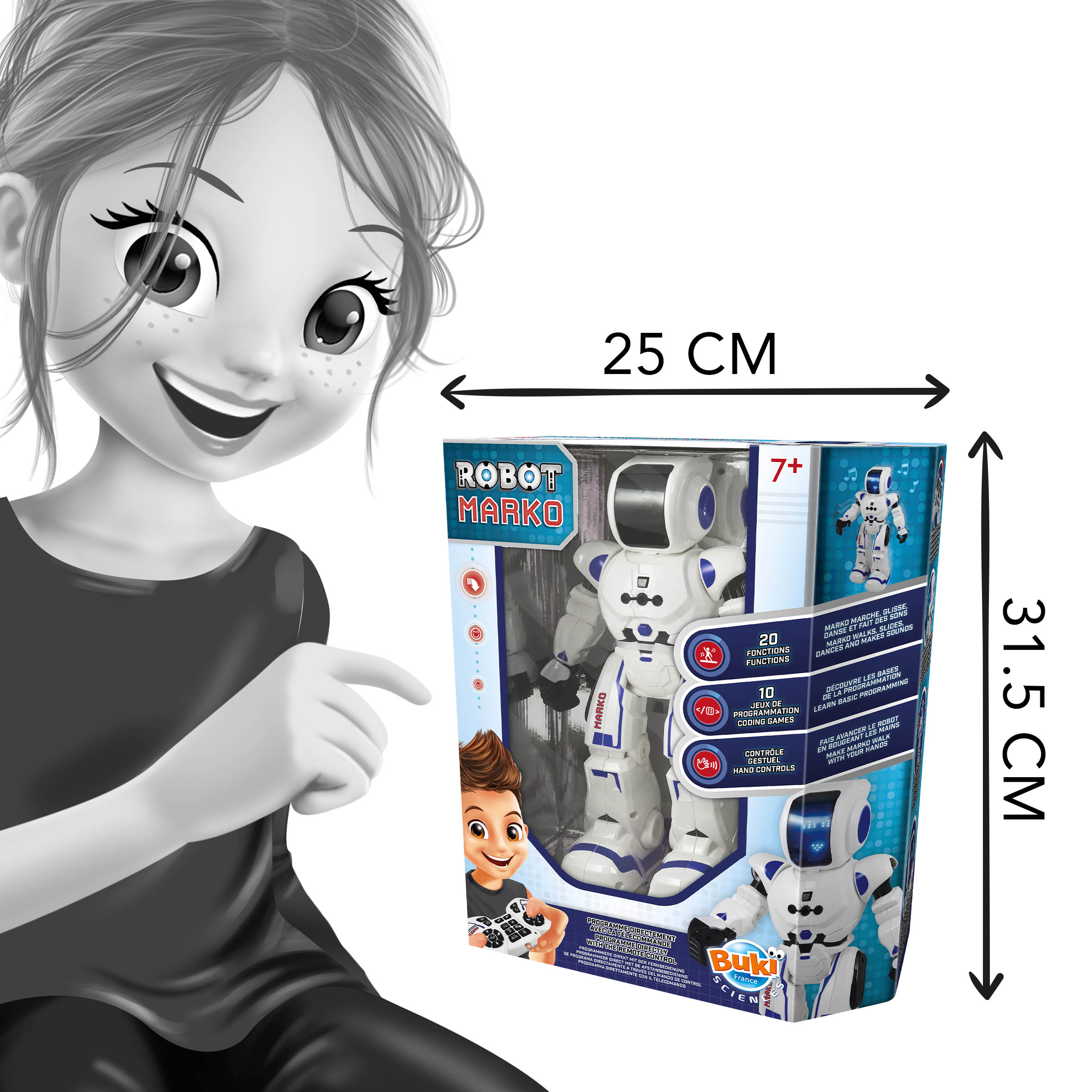 Robot Marko (Buki) | Hračka z Panta Rhei