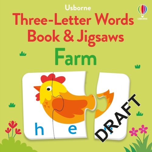 First Words Jigsaw Book: Farm (Kate Nolan) | Kniha z Panta Rhei