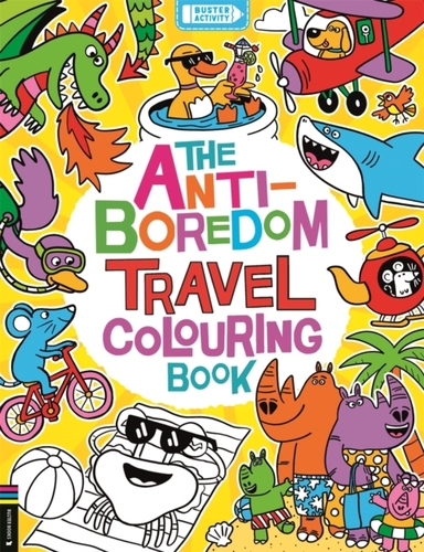 The Anti-Boredom Travel Colouring Book (Chris Dickason) | Kniha z Panta ...