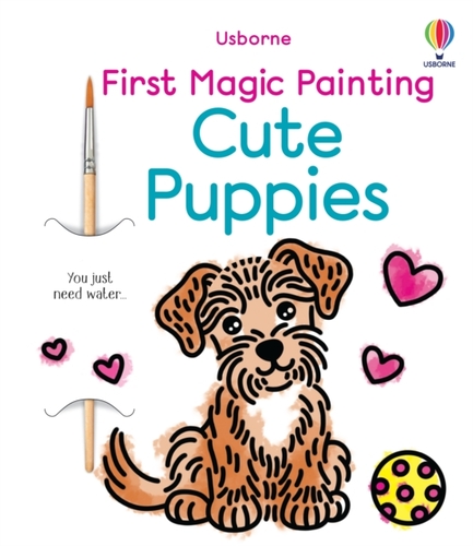 First Magic Painting Cute Puppies (Abigail Wheatley) | Kniha z Panta Rhei