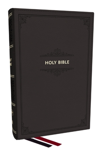 KJV Personal Size Large Print End-of-Verse Reference Bible, Black ...