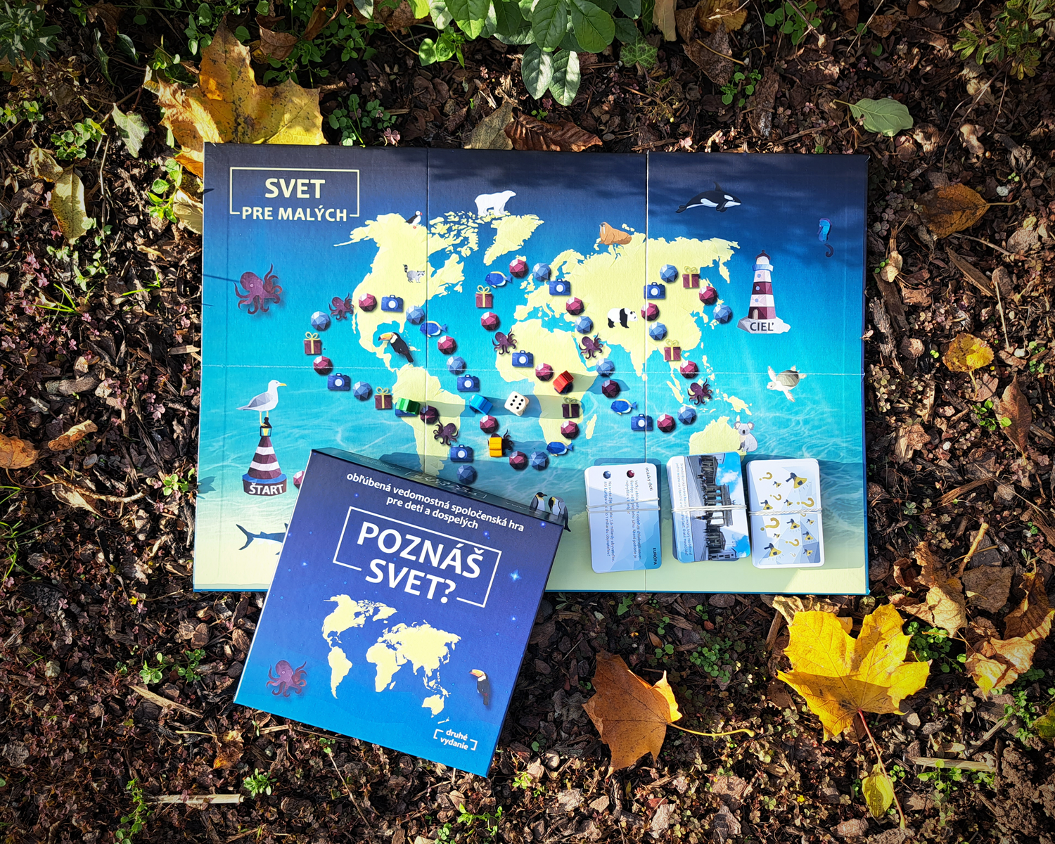 Dajama hra Poznáš svet? (2. vydanie) (Ján Bábik, Daniel Kollár, Tibor ...