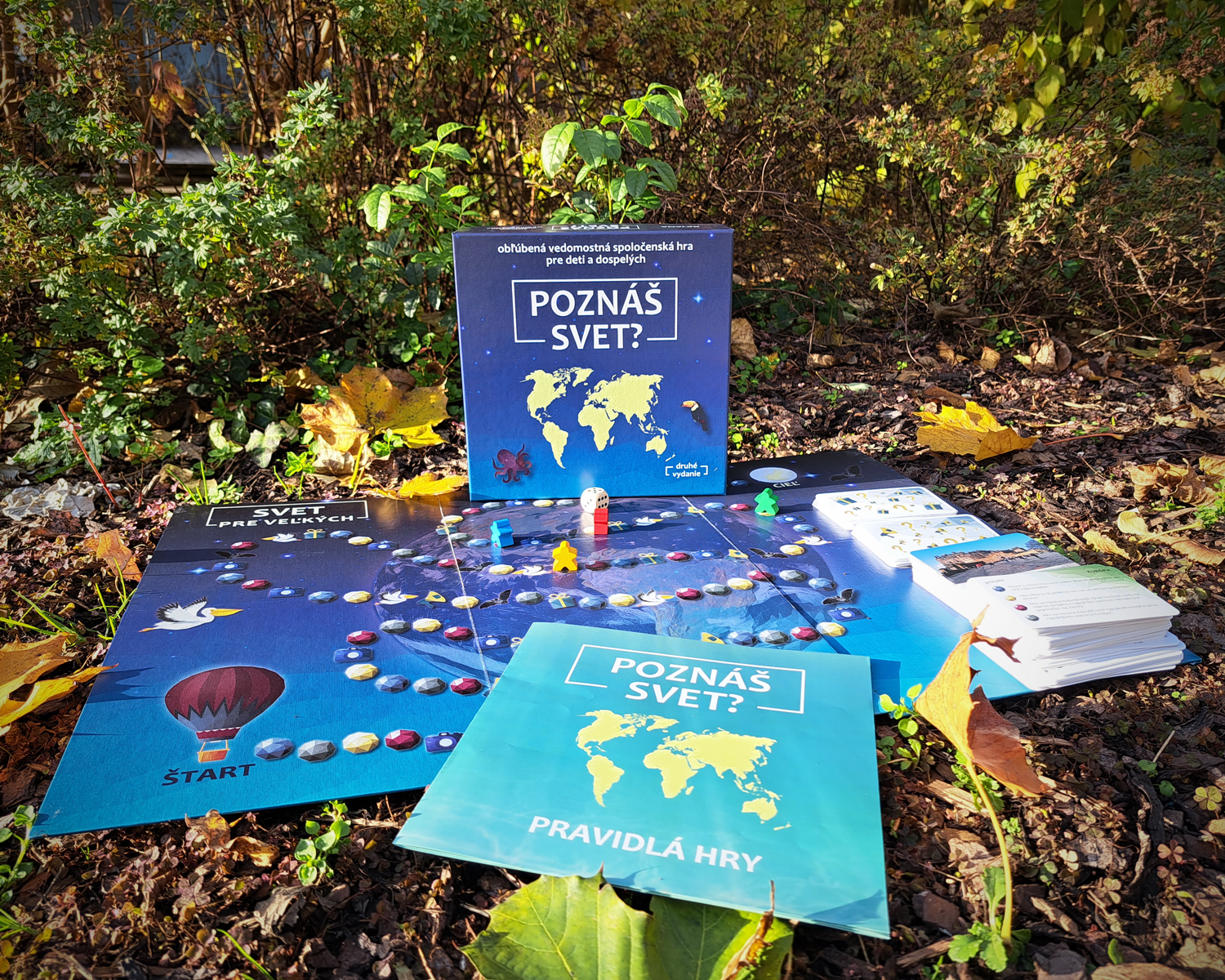 Dajama hra Poznáš svet? (2. vydanie) (Ján Bábik, Daniel Kollár, Tibor ...